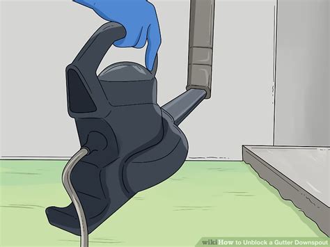 3 Easy Ways To Unblock A Gutter Downspout WikiHow