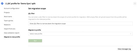 Migration Of Synced Data To A New Profile And Profile Splits BETA Targetprocess Enterprise