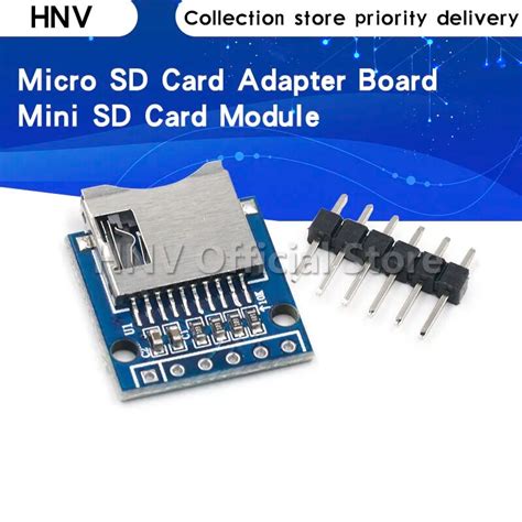 Micro Sd Storage Expansion Board Mini Micro Sd Tf Card Memory Shield Module With Pins Forarduino