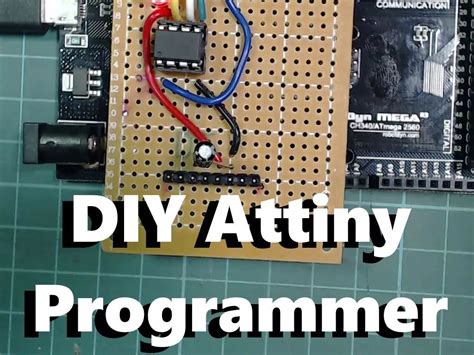 diy attiny programming shield