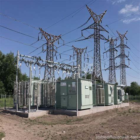 Transformer Substation Reconstruction Stable Diffusion Online