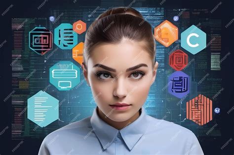 Html And Css Collage Concept With Person Programming And Api