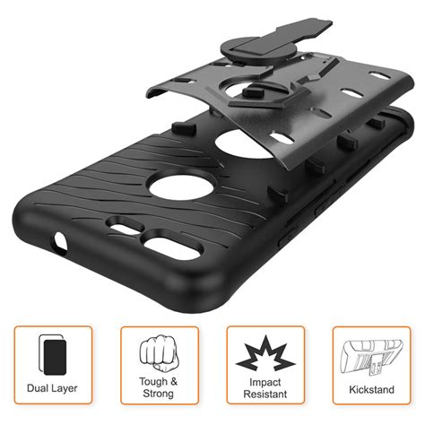 Slim Shield Tough Shockproof Case For Google Pixel Grey