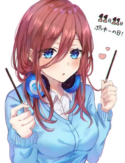 Nakano Miku Go Toubun No Hanayome Drawn By Parum Danbooru