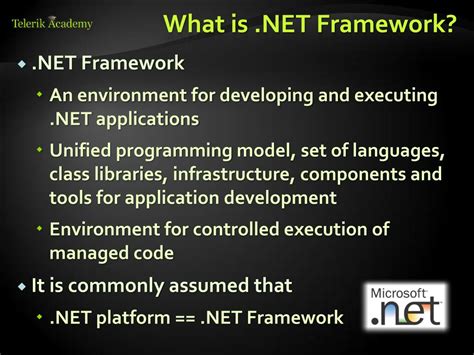 PPT NET Framework Overview PowerPoint Presentation Free Download ID 2892103