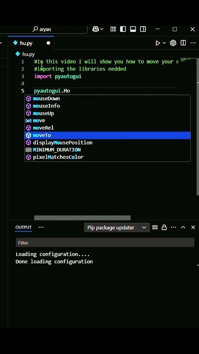 mastering pyautogui in python made easy 🔥🔥😎 take control of your mouse