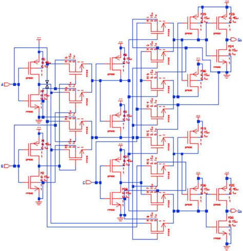Schematic Diagram For Full Adder Circuit Diagram