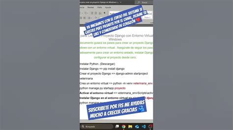Como Crear Un Proyecto En Django Y Python Videoviral Python