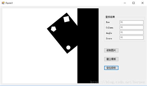 Halcon C 混合编程实现任意图片的原始长宽比显示 形状匹配定位 C Halcon 图片和控件长宽 Csdn博客