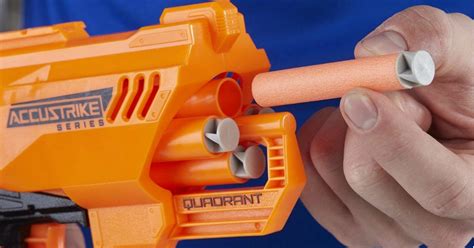 NERF N Strike Elite AccuStrike Series Darts 24 Pack Only 3 99 Ships W 25 Amazon Order