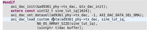 FMCW Generation With Zynq And FMCOMMS With No OS Reference Design Q A Microcontroller
