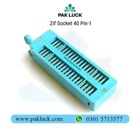 Zif Socket 40 Pin Pakluck {try Your Luck} In Pakistan By Pakluck