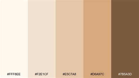 White Beige Color Palettes Top 20 Picks Hex