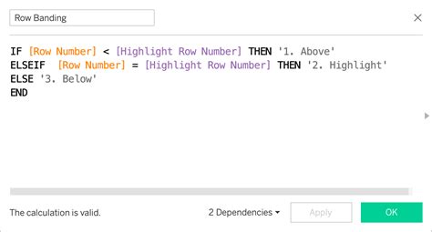 How To Highlight An Entire Row In A Tableau Table The Left Join