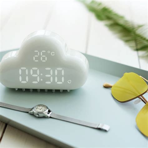 Rain Cloud Alarm Clock Bambino House