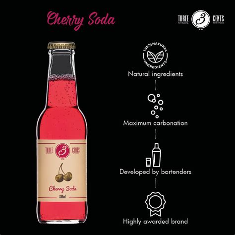 Three Cent Cherry Soda 20cl Jetzt Online Kaufen Gustero