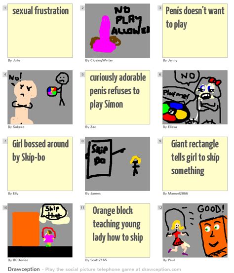 Sexual Frustration Drawception
