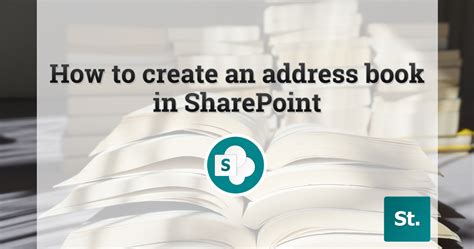 Address Book Sharepoint Stuff