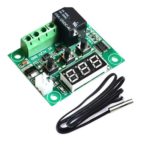 W1209 Dc 12v Led Digital Thermostat Temperature Control Thermometer Thermo Controller Switch