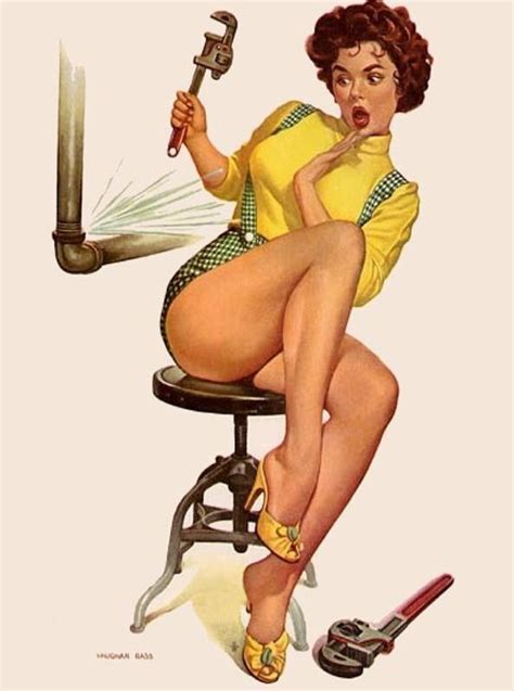 Sexy Pin Up Girl Sketch