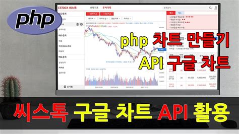 04 씨스톡 구글 Api를 활용한 지수차트 그리기 Youtube