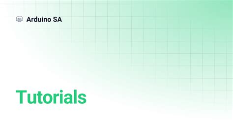 Tutorials Arduino Sa Tutorials Arduino Sa
