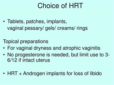 PPT I Want To Start HRT Please PowerPoint Presentation Free Download ID 308185