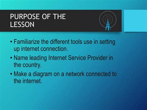 SET UP INTERNET CONNECTION USING MODEM PPTX