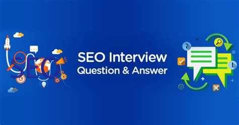 seo interview questions and answers for freshers