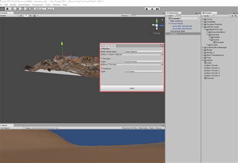 Unity3d 插件 Mesh To Terrain的使用方法 Csdn博客