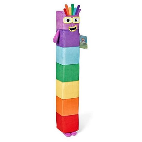 numberblocks™ numberblock seven playful pal abc school supplies