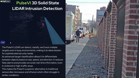 Perimeter Protection With Laser Detectors Pulsevi Lidar Perimeter Security System Youtube