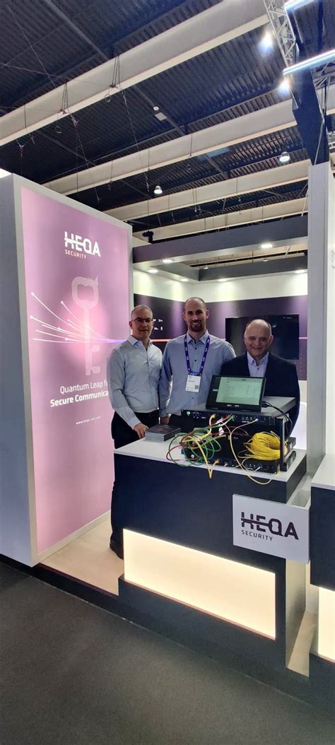 heqa security on linkedin mwc2024 quantum qkd data security