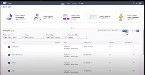what is sap build code and create your first app