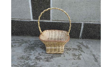 Купити Кошики для квітів з лози №9 за ціною 0 00 грн від виробника