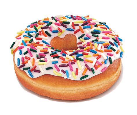Maple Frosted Coloured Sprinkles Donut Dunkin Donuts Nz