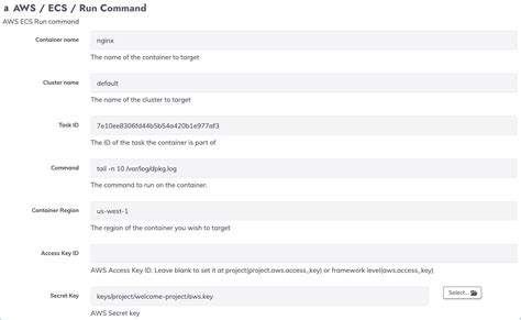Aws Elastic Container Service Ecs Workflow Steps