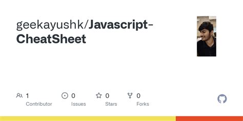 Github Geekayushkjavascript Cheatsheet