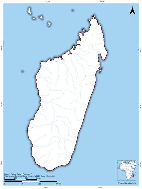 Madagascar Maps Mappr