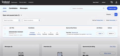 Indeed For Employers Pricing A Comprehensive Guide Capterra