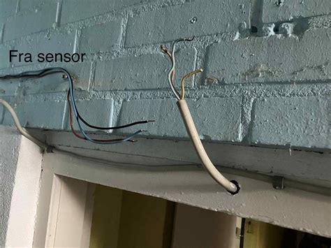 Ledninger Til Lampe Med Sensor Lav Det Selvdk