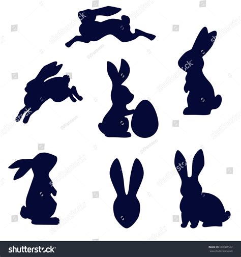 Back Of Rabbit Silhouette