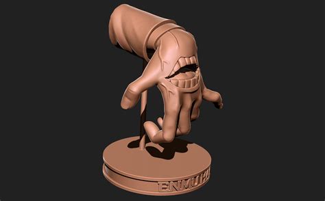 Stl File Enmu Hand Demon Slayer 3d Print Model ・3d Printing Idea To