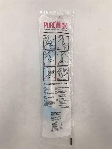 Bard Pwf030 Purewick Female External Catheter X Gb Tech Usa