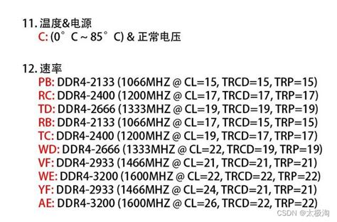 硬核干货「三星 ddr4」内存条上标签表示的意思是什么？ 三星内存条型号对照表中文 csdn博客
