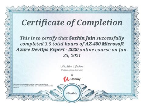 Sachin Jain On Linkedin Azuredevops Az400 Cloud