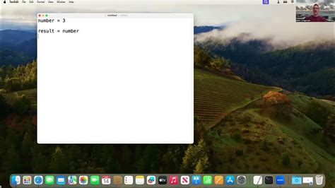 Creating A Python Script Program In Textedit On A Macbook Air Youtube