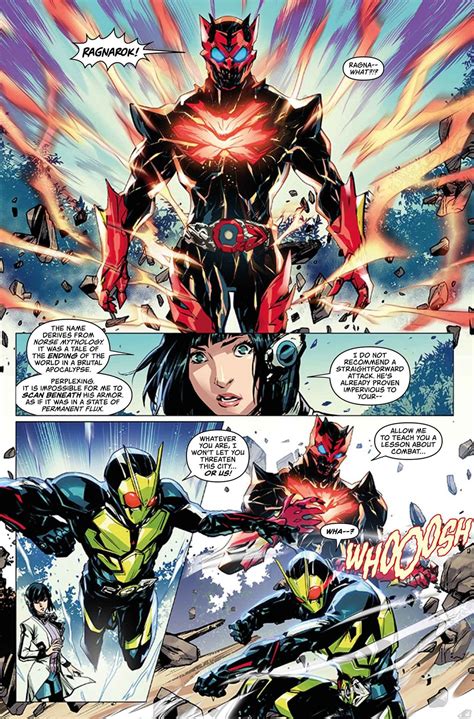 Four Incredible Pages From Novembers Kamen Rider Zero One 1