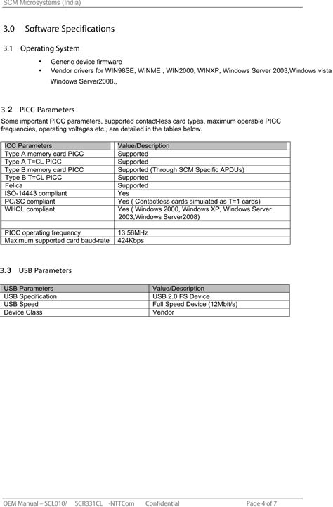Identiv Scl010 4400 Smart Card Reader User Manual Manual Scl010 Scl010