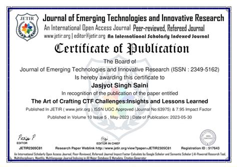 Cybersecurity Research Ctf Researchpaper Jasjyot Singh Saini